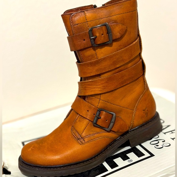 Frye | Shoes | Frye Veronica Tanker Boots | Poshmark